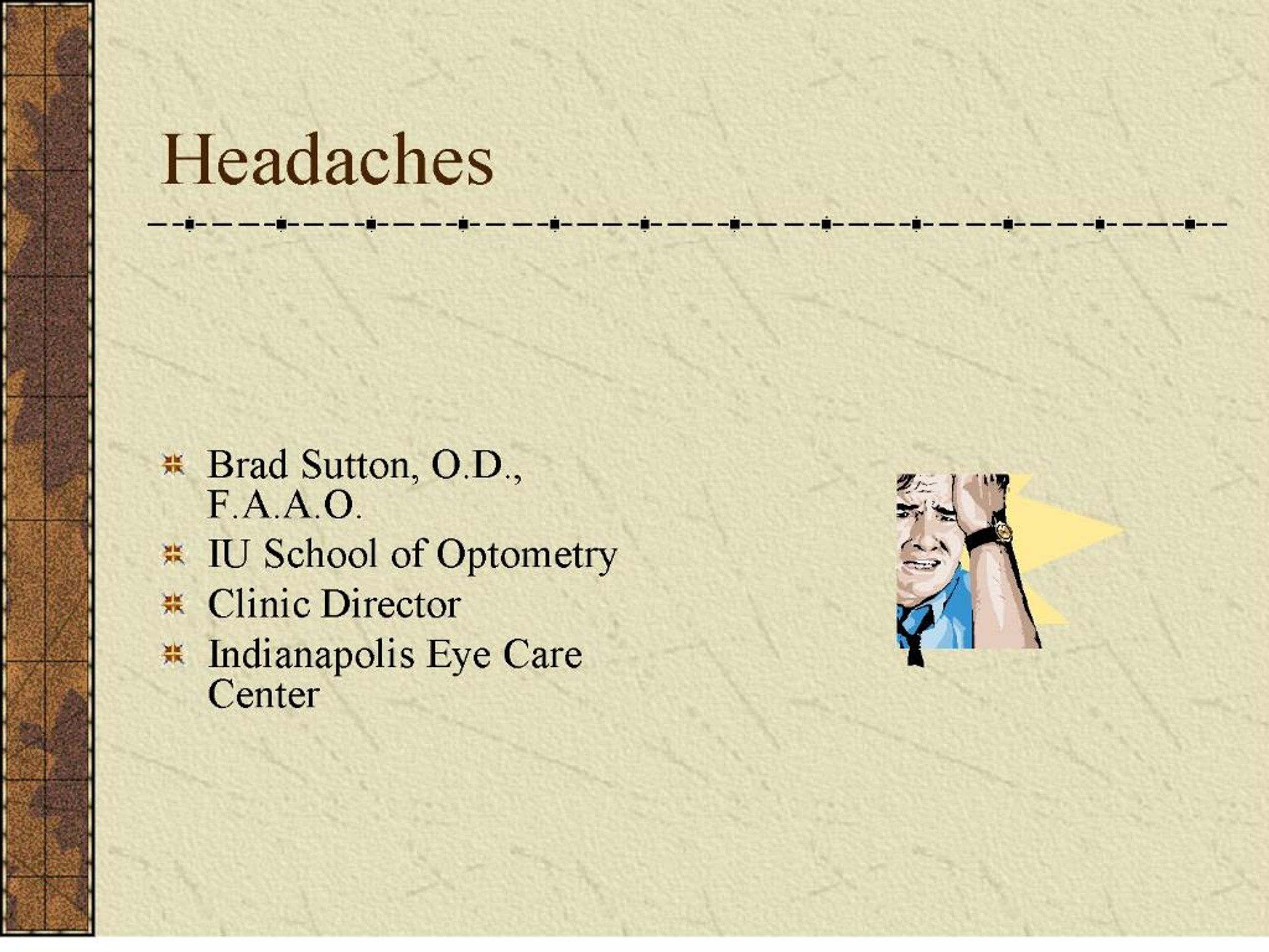 PPT - headaches PowerPoint Presentation, free download - ID:138952
