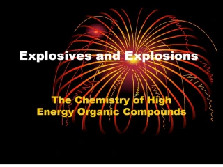 PPT - INTRODUCTION TO EXPLOSIVES PowerPoint Presentation, free download ...