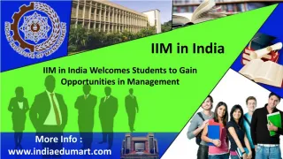 PPT - List of IIM in India PowerPoint Presentation, free download - ID ...