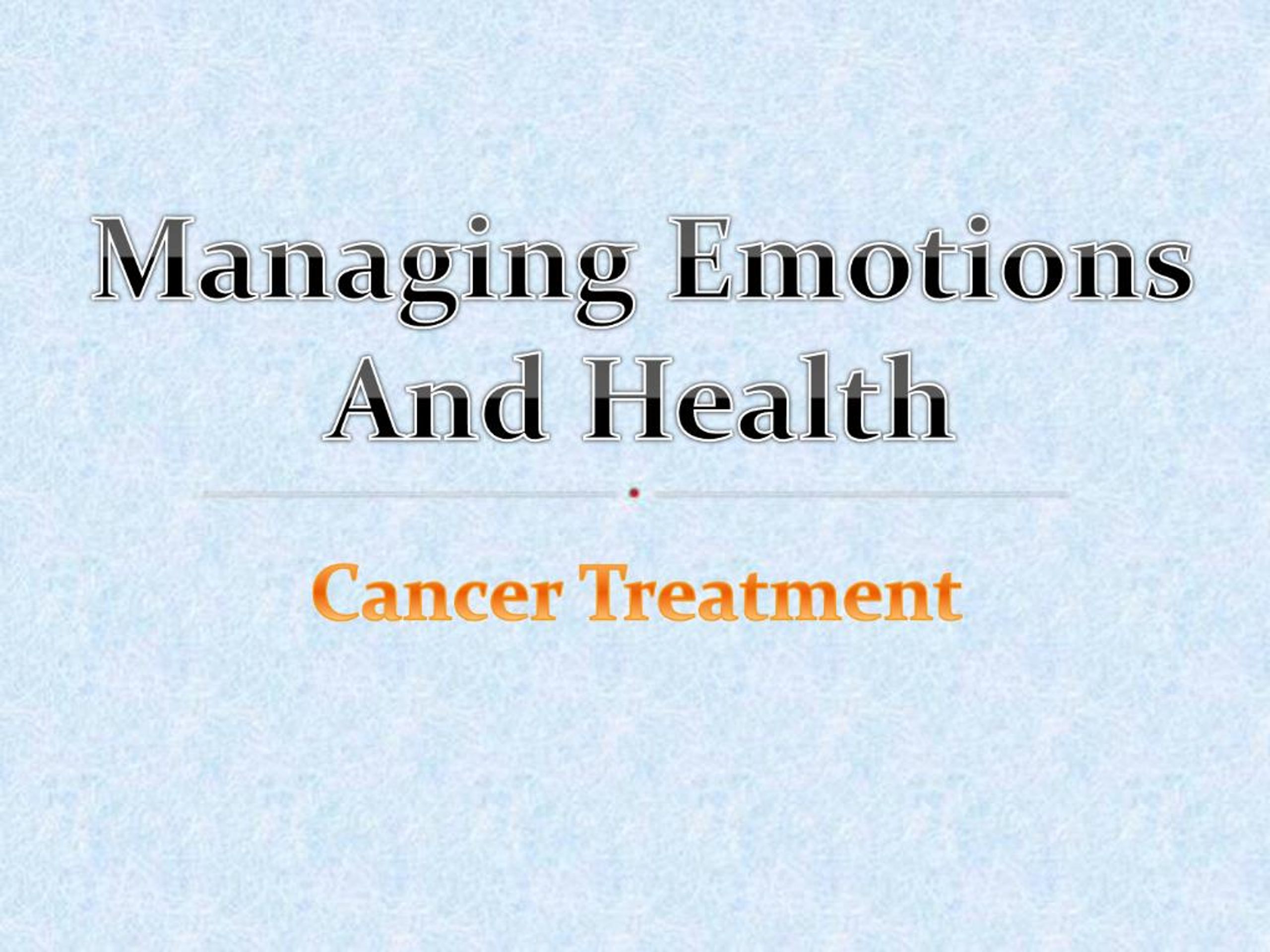 PPT - Managing Emotions PowerPoint Presentation, free download - ID:1401143