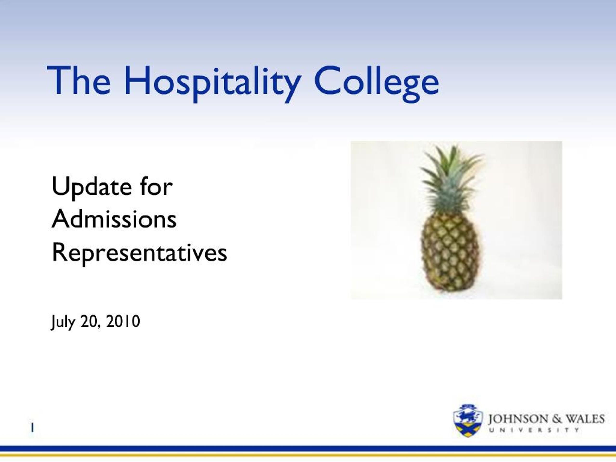PPT - Exciting Update: Portfolio Option for Experienced Students at The ...