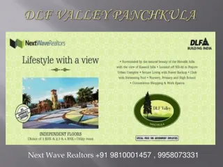 PPT - DLF Valley Gardens Independent Floors With Forest Themed ...