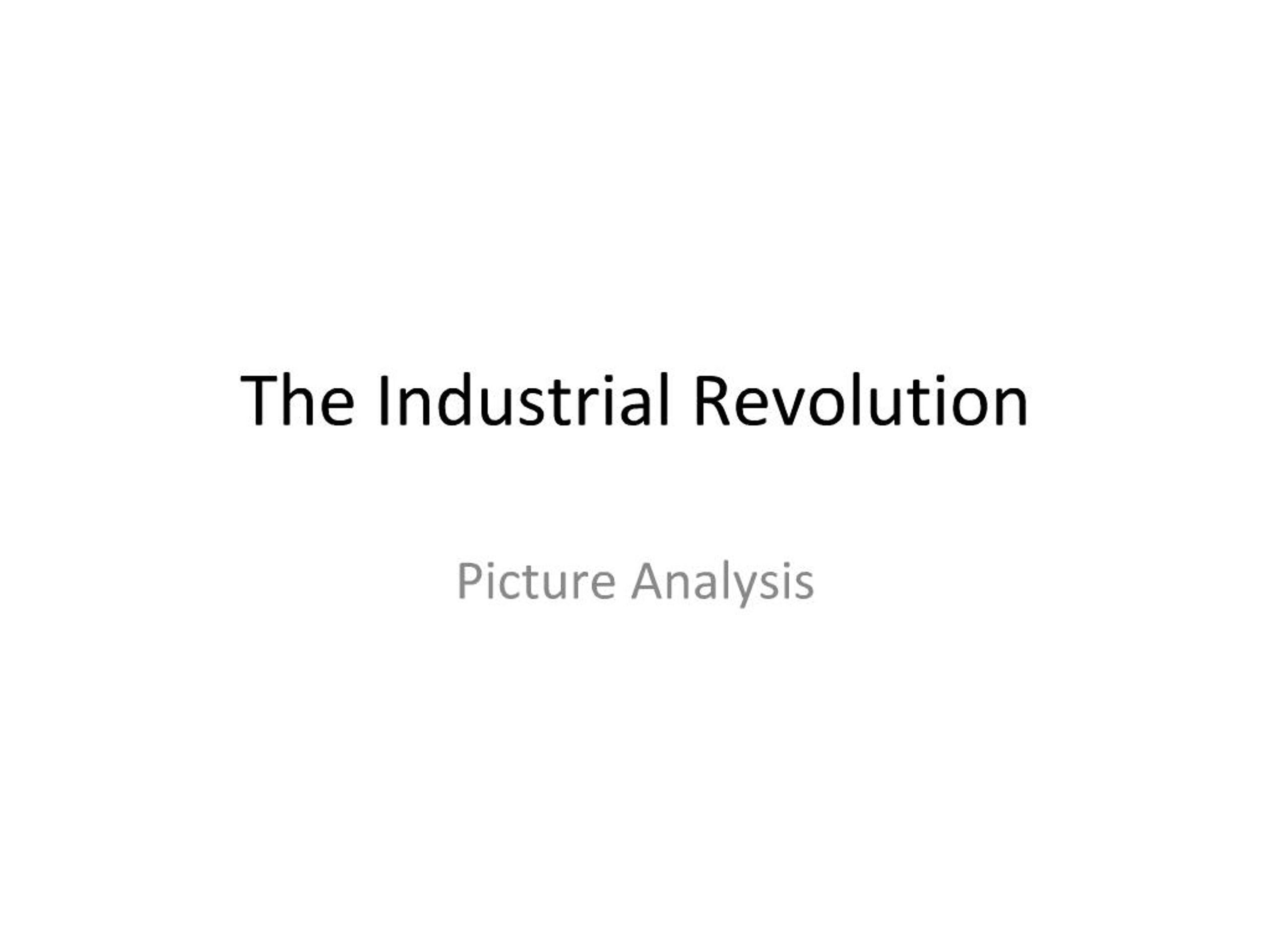 PPT - The Industrial Revolution PowerPoint Presentation, free download ...