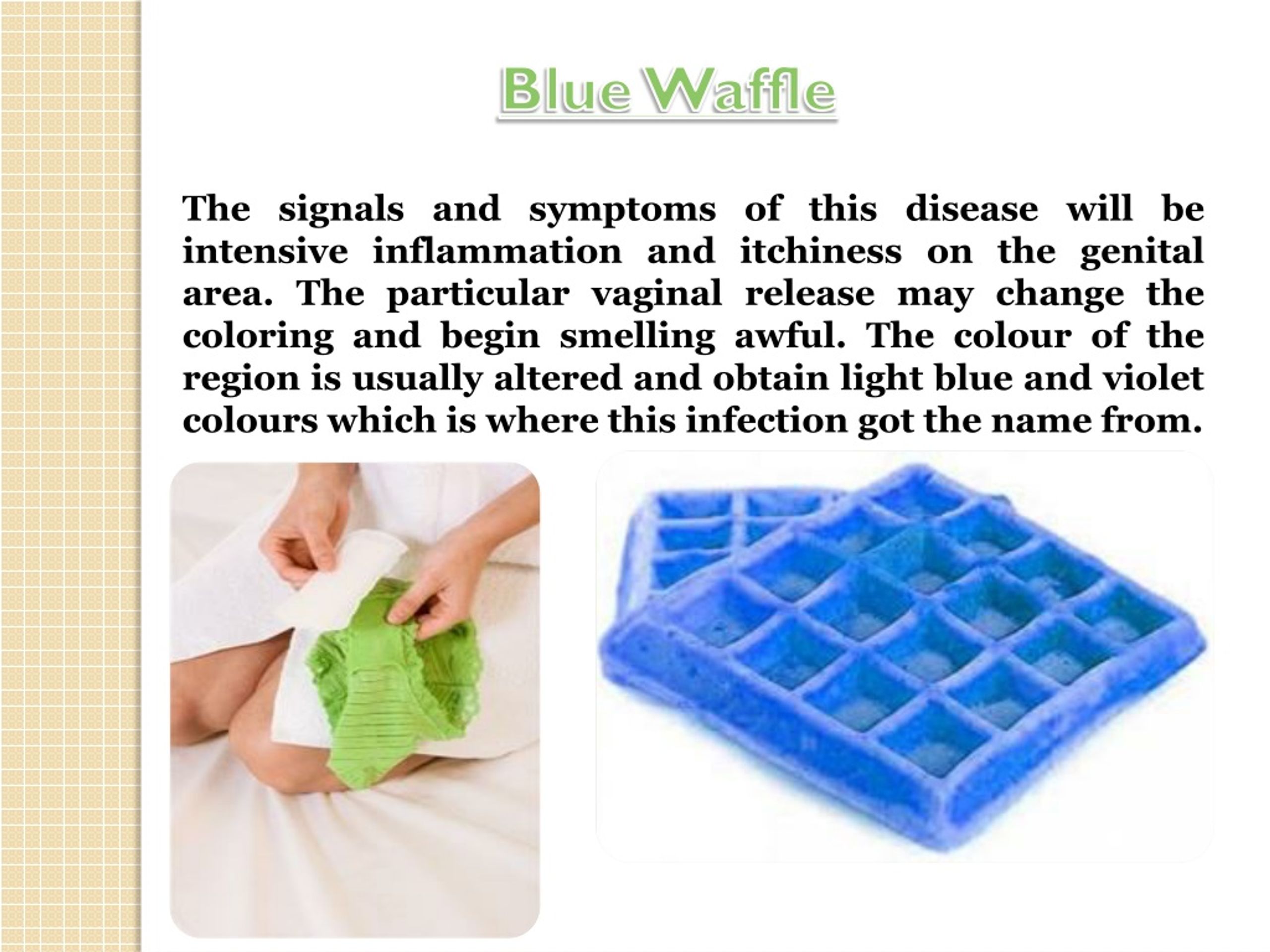PPT - Blue Waffle PowerPoint Presentation, free download - ID:1420495
