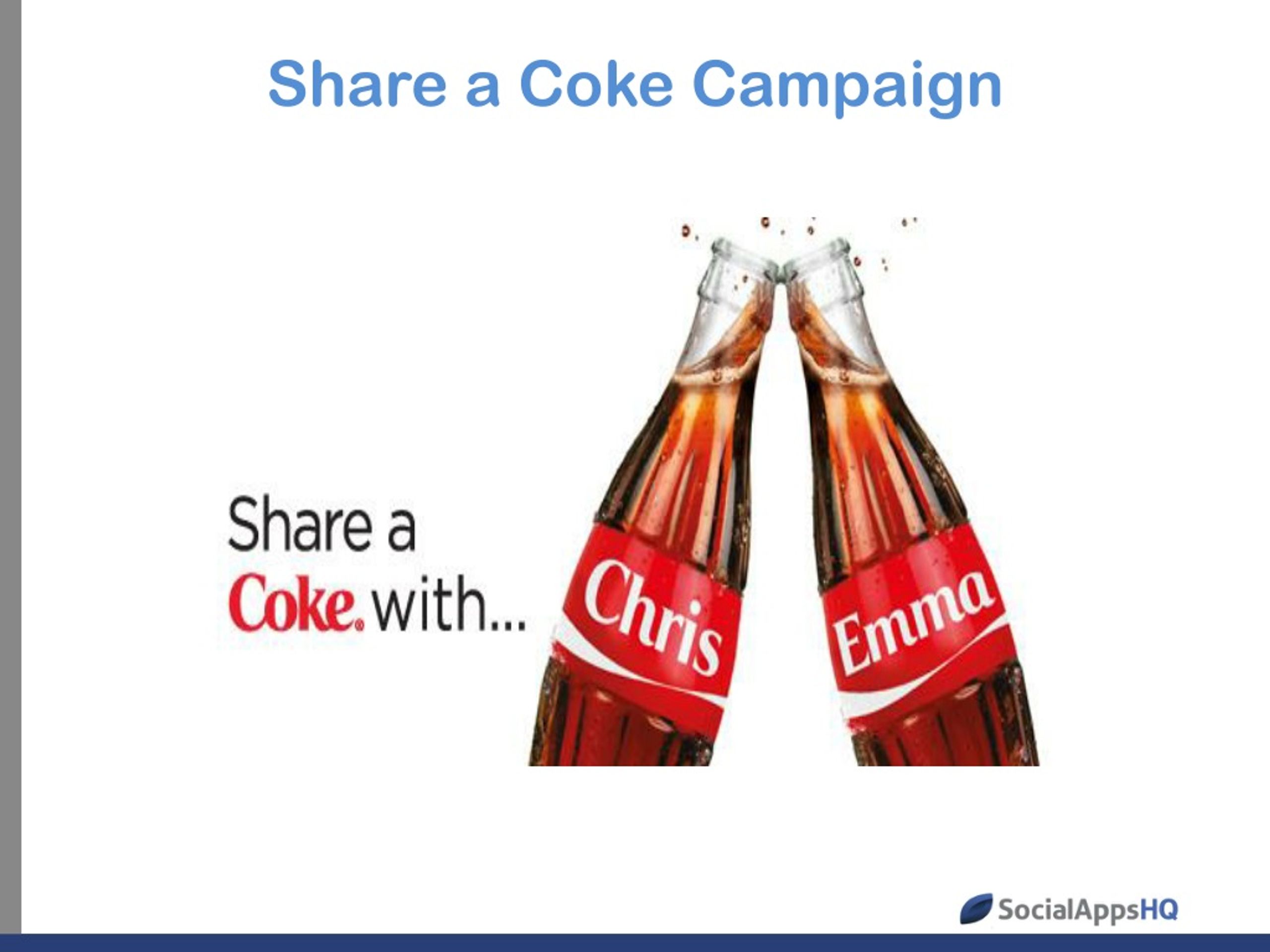 PPT - Share a Coke Campaign PowerPoint Presentation, free download - ID ...
