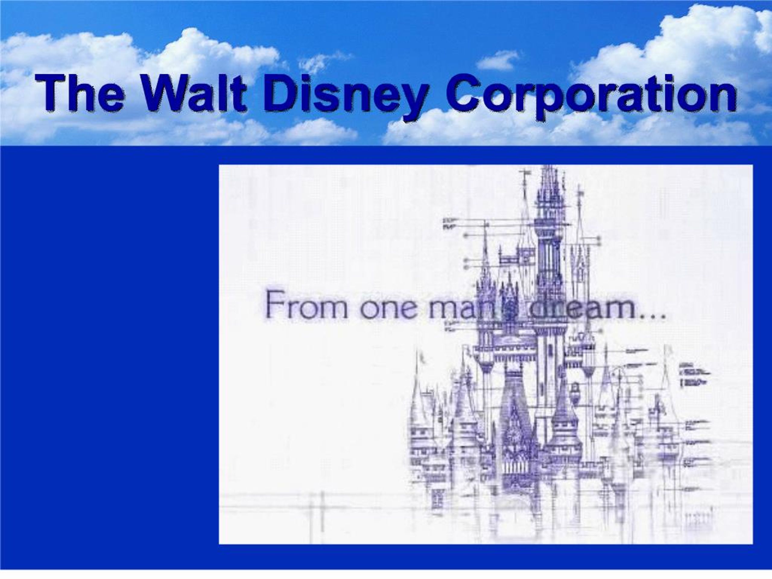 PPT - the walt disney corporation PowerPoint Presentation, free ...