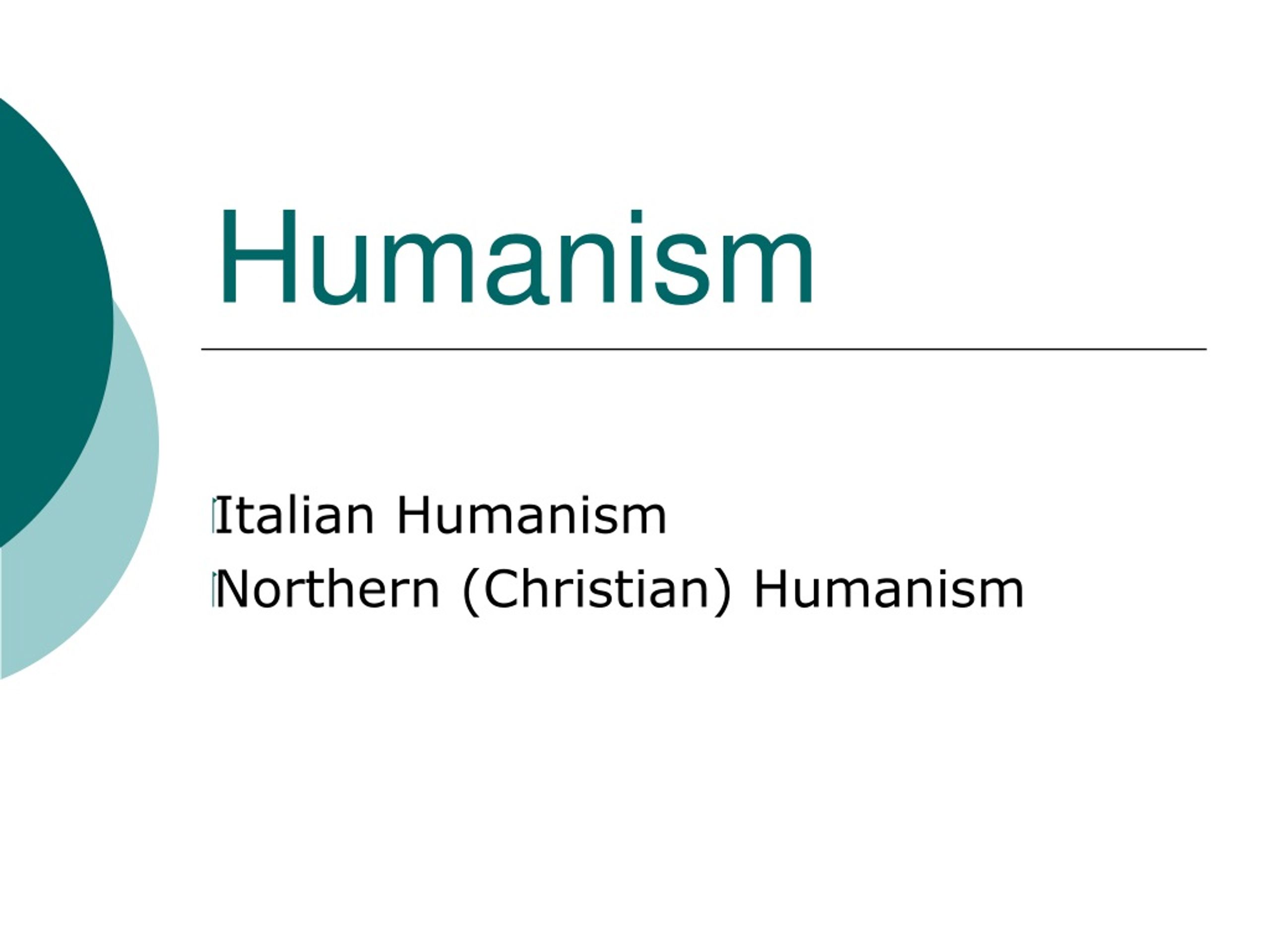PPT - Humanism PowerPoint Presentation, free download - ID:145161
