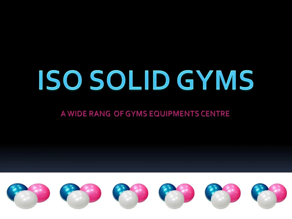 PPT - Gym Use Equipment in Delhi PowerPoint Presentation, free download ...