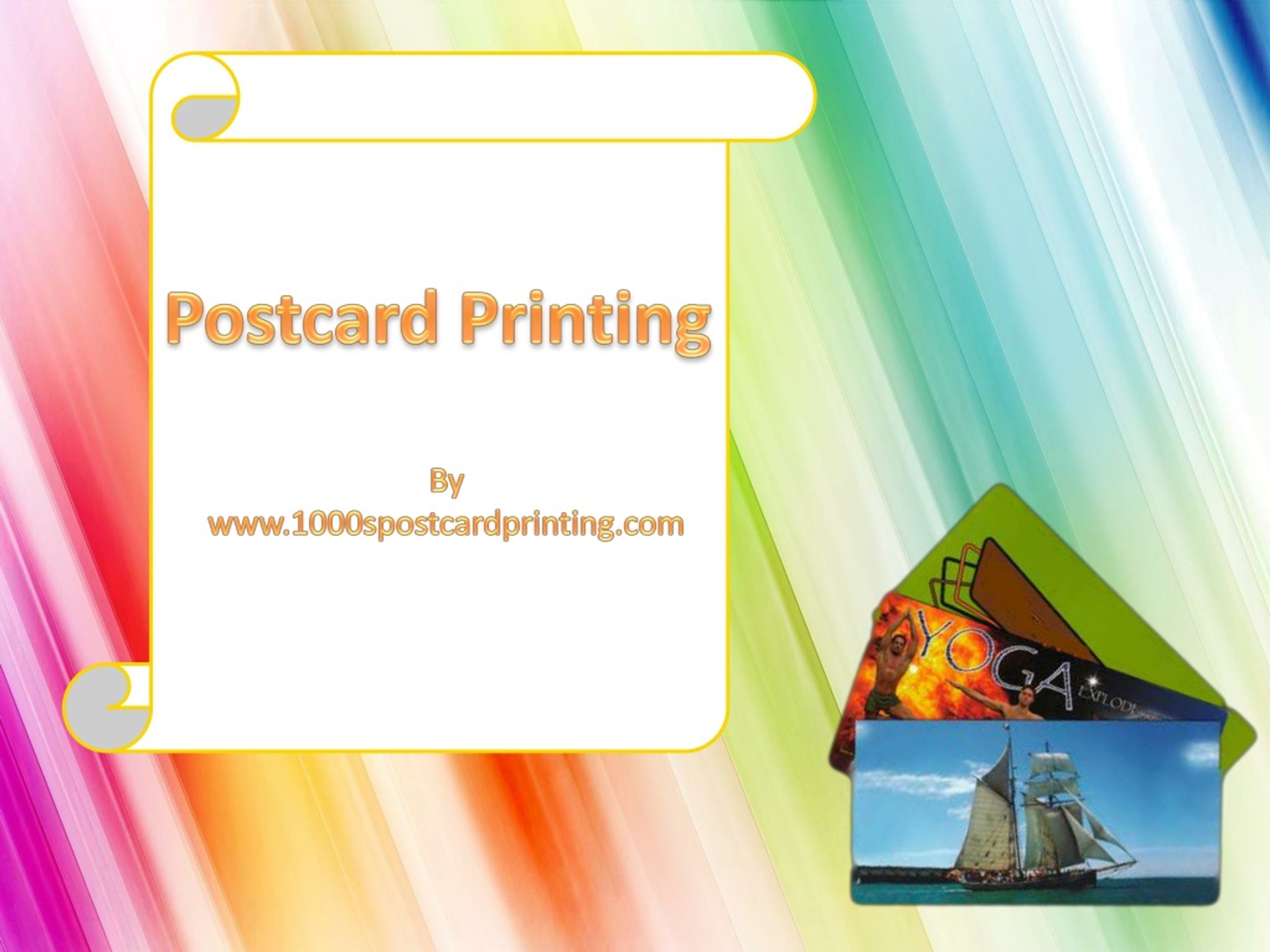 PPT - Postcard Printing PowerPoint Presentation, free download - ID:1462421