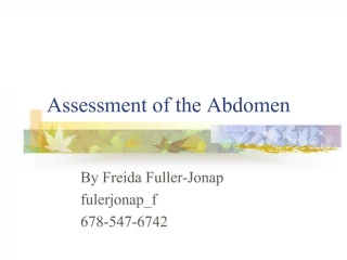 PPT - ANATOMY OF THE ABDOMEN PowerPoint Presentation, free download ...