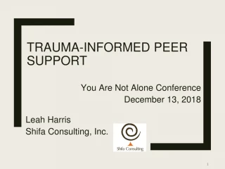 PPT - Creating Policies to Support Trauma-informed Perspectives and ...