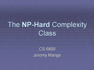 PPT - P, NP, NP-hard PowerPoint Presentation, free download - ID:3071439