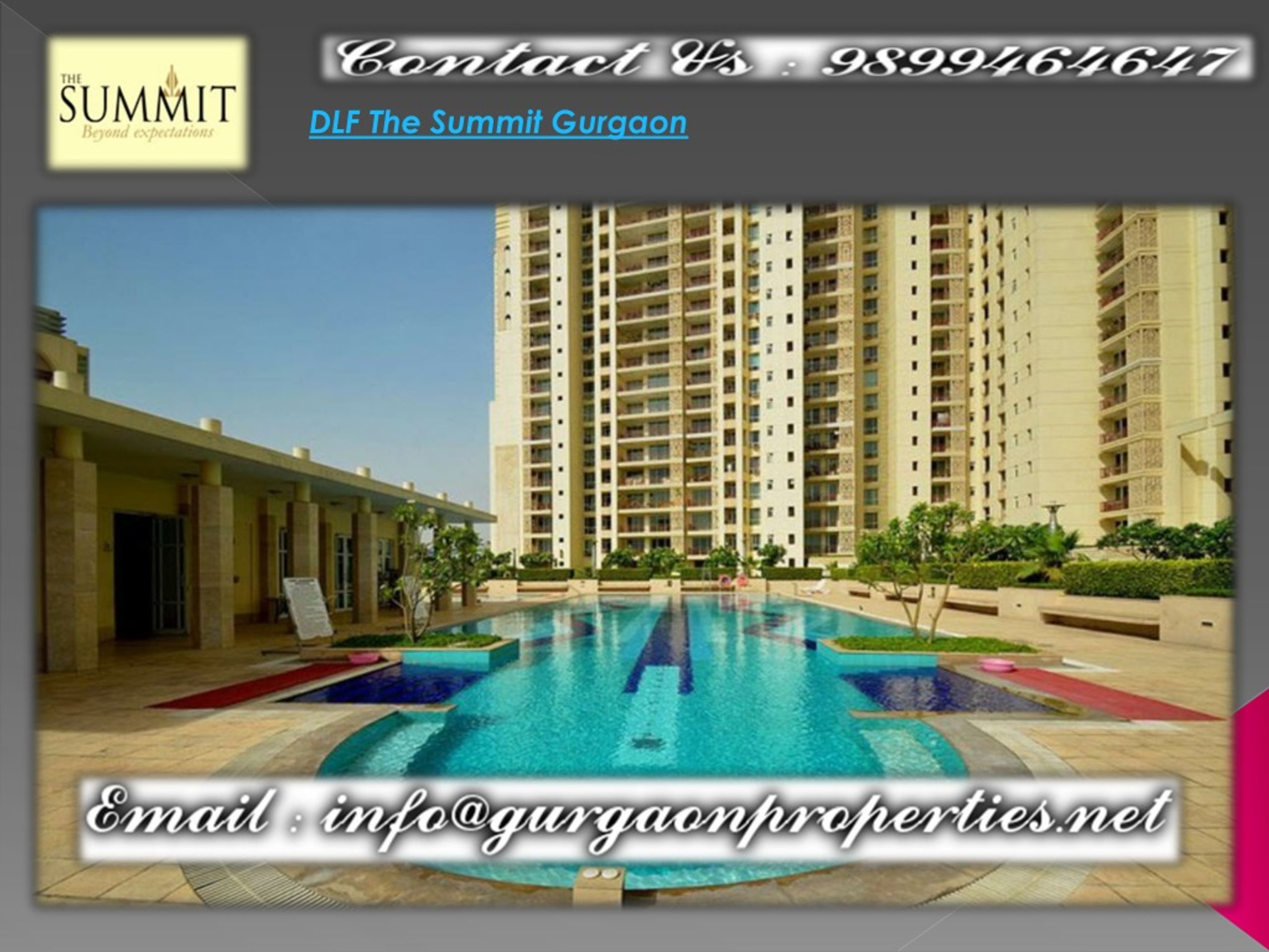 PPT - DLF The Summit Gurgaon PowerPoint Presentation, free download ...