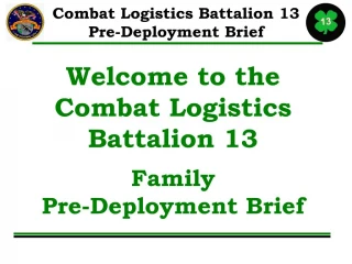 PPT - Combat Sustainment Support Battalion PowerPoint Presentation ...