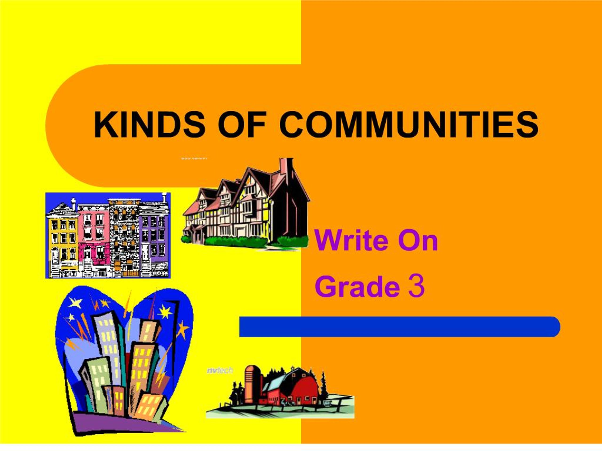 PPT - kinds of communities PowerPoint Presentation, free download - ID ...