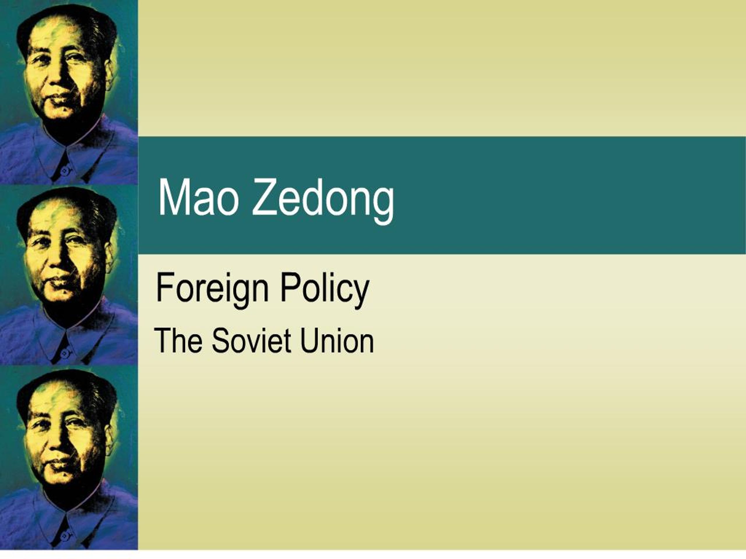 PPT - mao zedong PowerPoint Presentation, free download - ID:150453