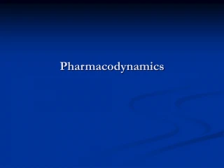 PPT - Pharmacodynamics PowerPoint Presentation, free download - ID:7887961