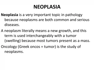 PPT - Neoplasia PowerPoint Presentation, free download - ID:6111587