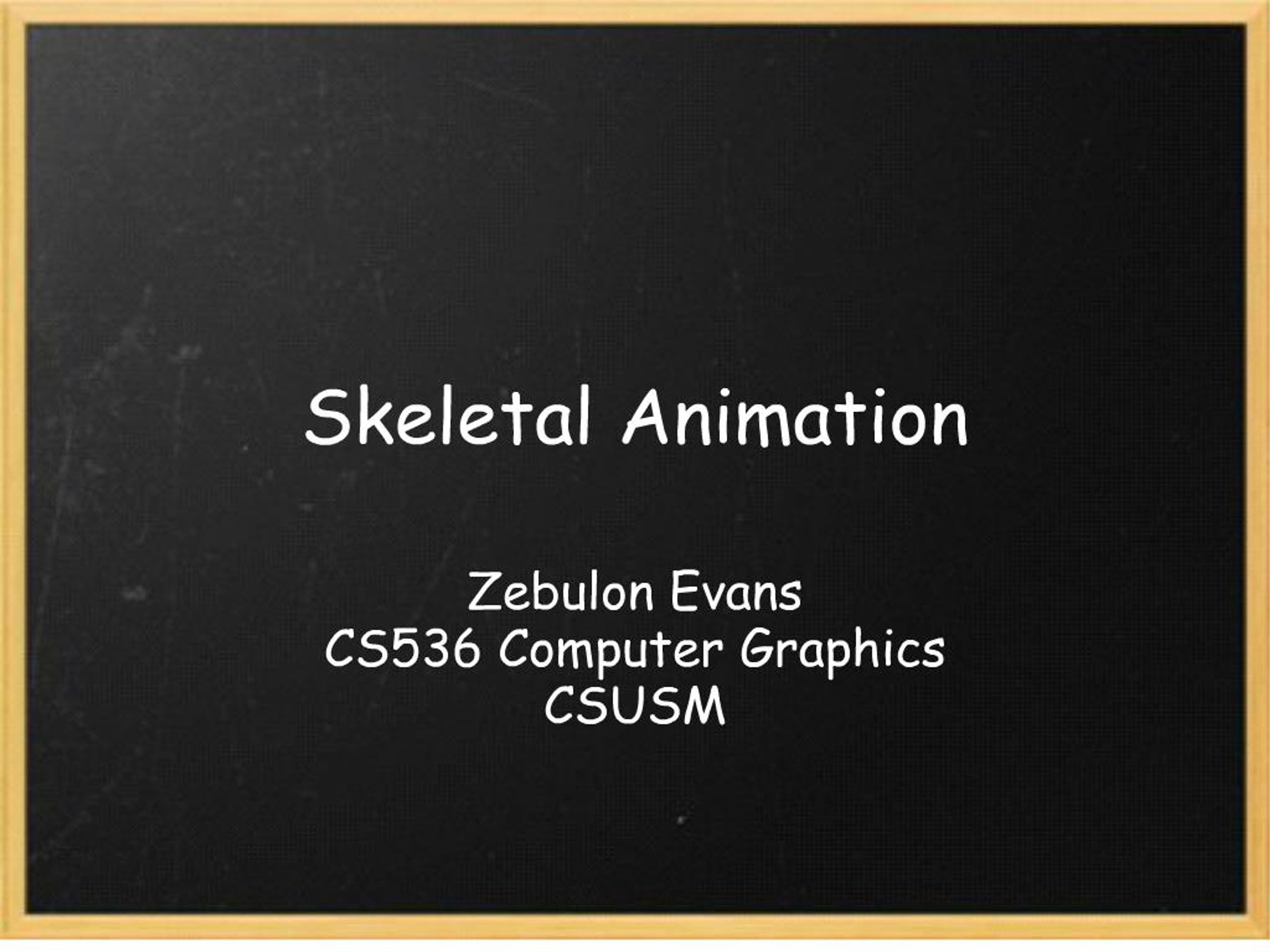 PPT - skeletal animation PowerPoint Presentation, free download - ID:153334