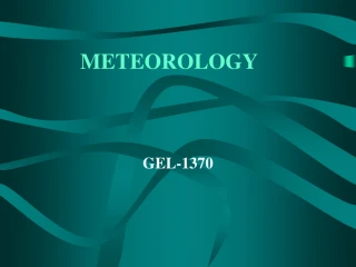 PPT - Meteorology 5 PowerPoint Presentation, free download - ID:4357037