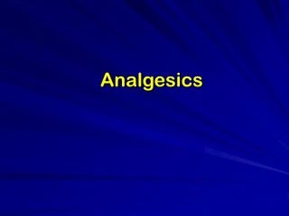 PPT - ANALGESICS PowerPoint Presentation, free download - ID:9514412