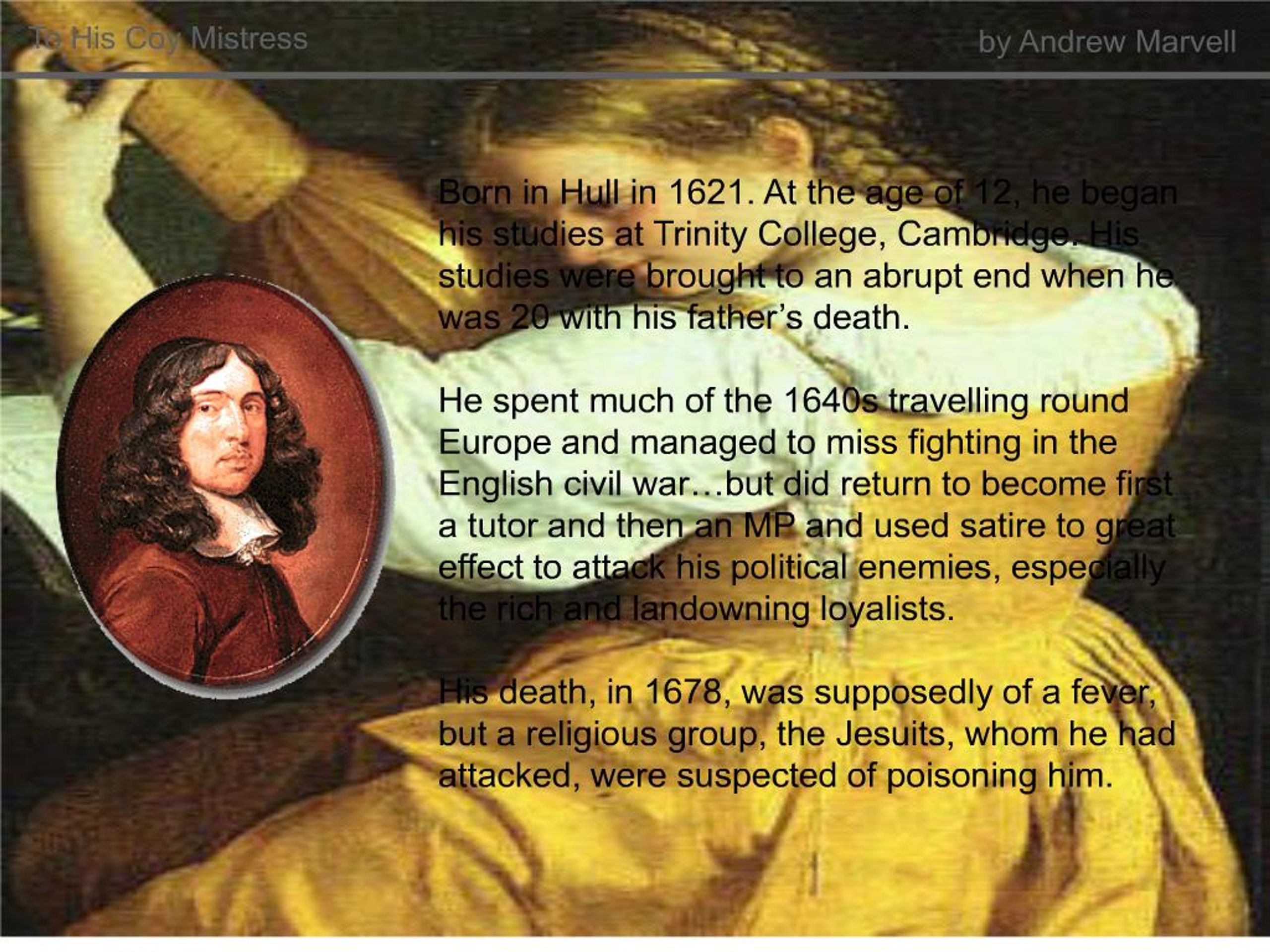 PPT - mitsl meaning, imagery, tone, structure, language my itchy toes ...