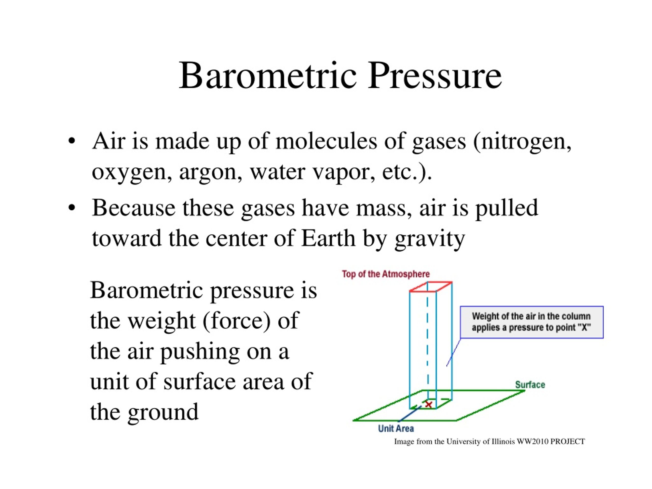 PPT - Barometric Pressure PowerPoint Presentation, free download - ID ...