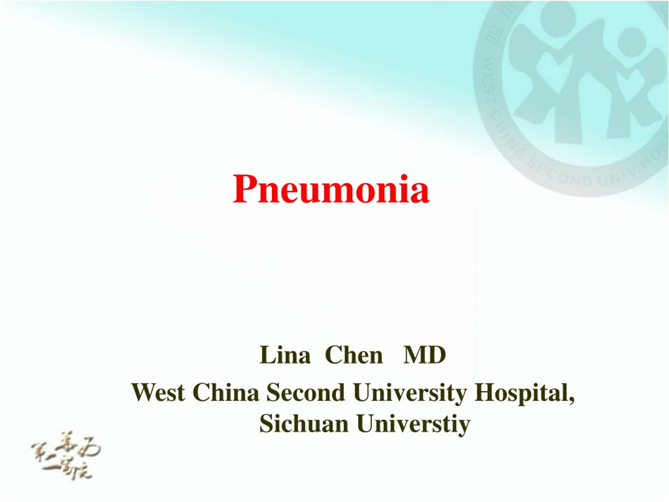 PPT - Pneumonia PowerPoint Presentation, free download - ID:164203