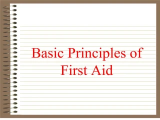 PPT - PERFORM BASIC FIRST AID PROCEDURES PowerPoint Presentation, free ...