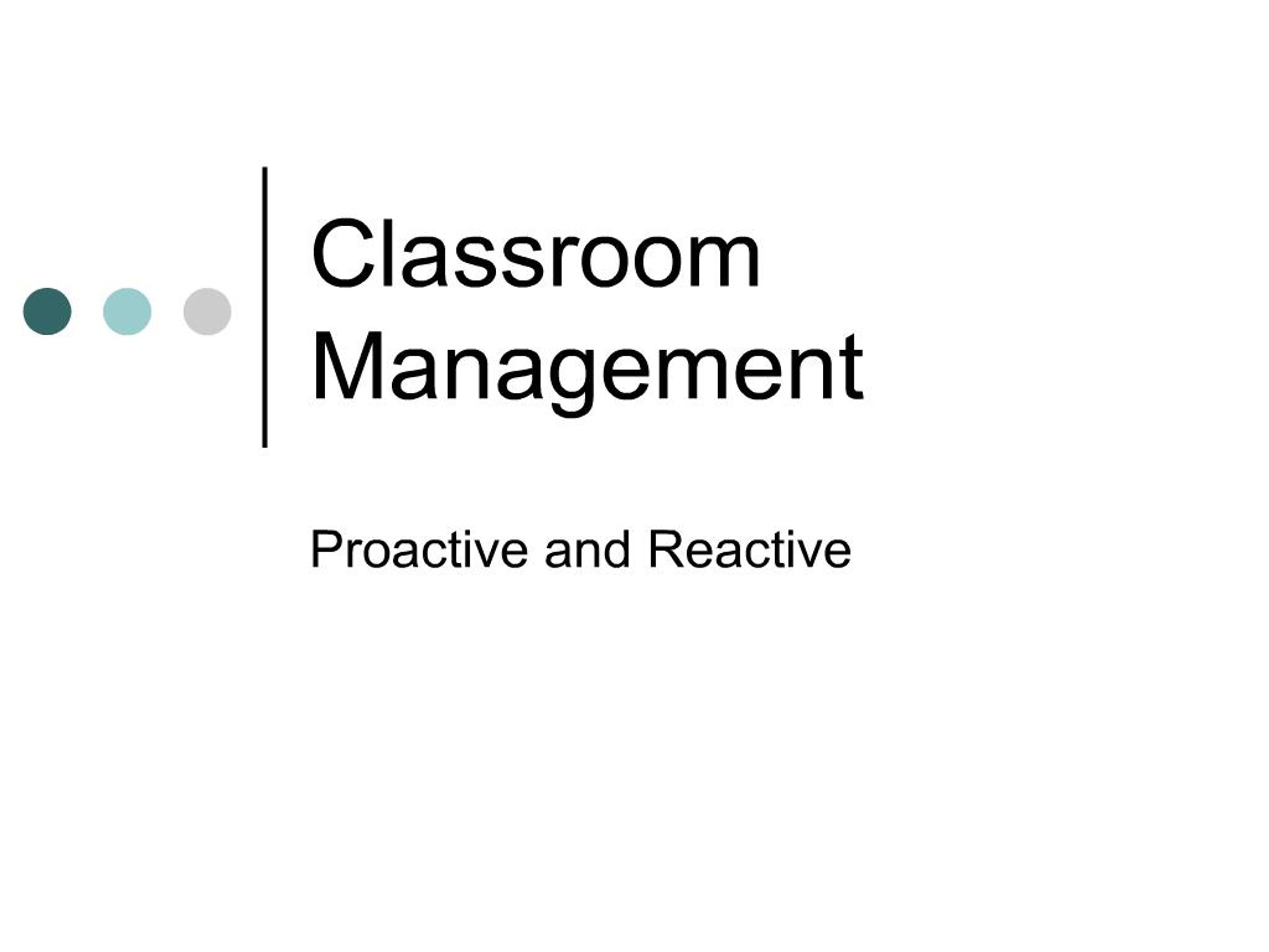 PPT - classroom management PowerPoint Presentation, free download - ID ...