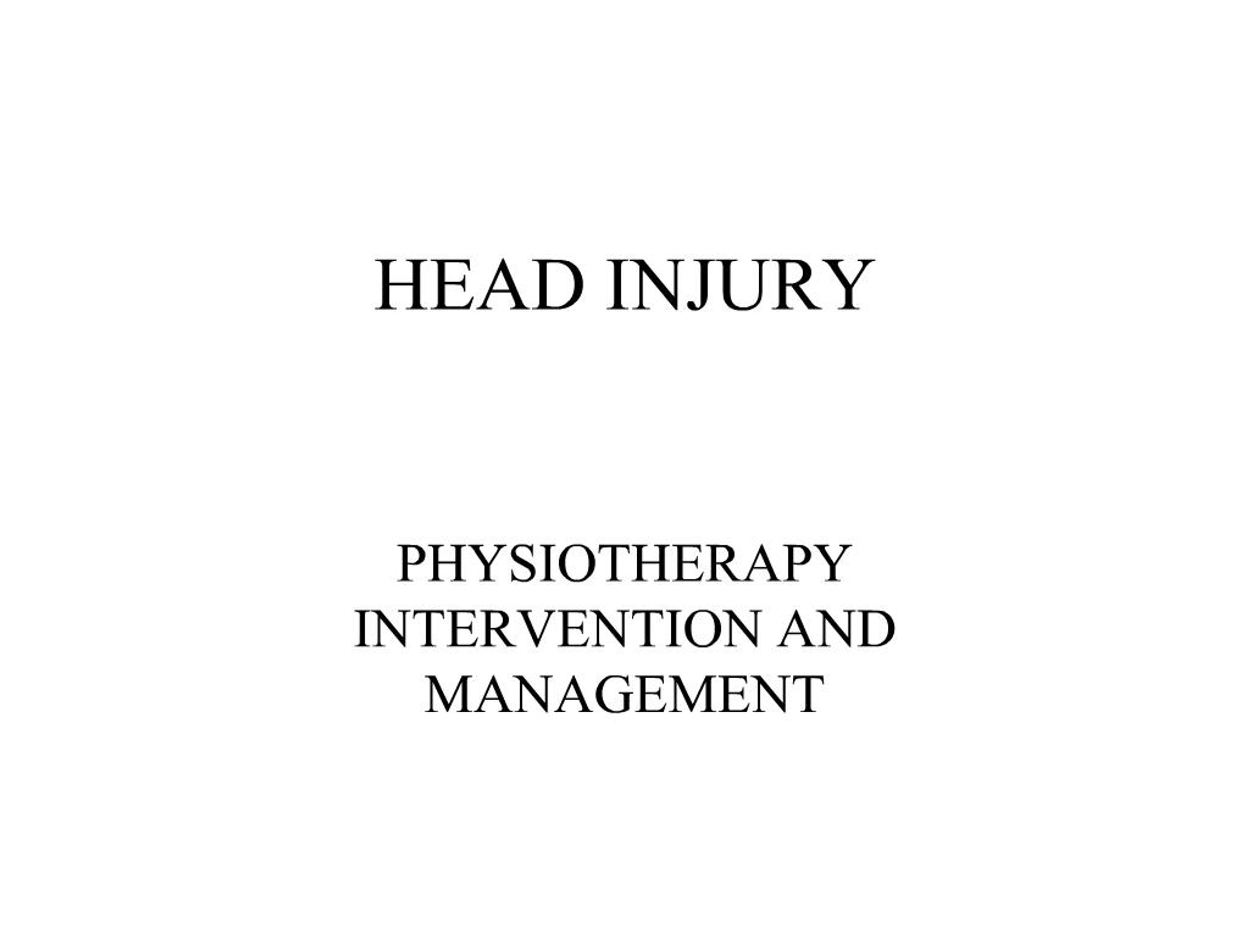 PPT - head injury PowerPoint Presentation, free download - ID:166836