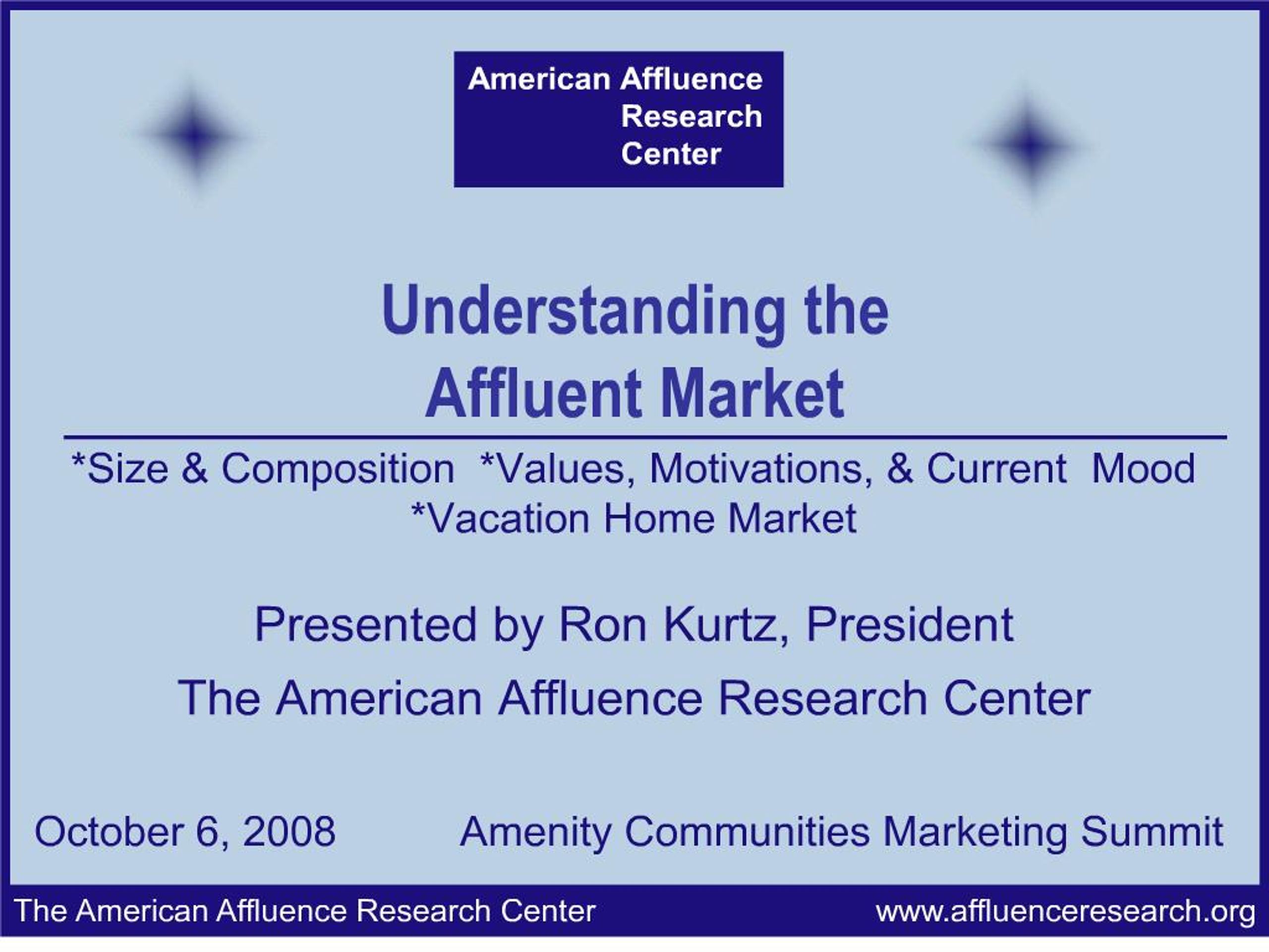 PPT - Understanding the Affluent Market PowerPoint Presentation, free ...