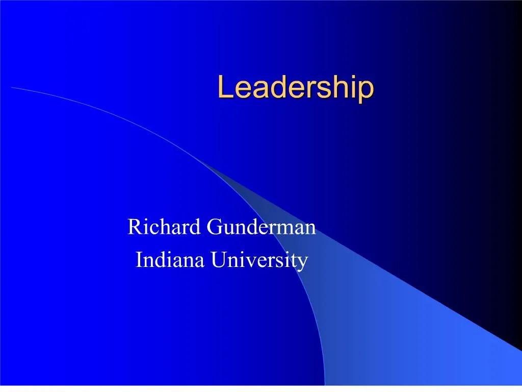 PPT - Leadership PowerPoint Presentation, free download - ID:168110