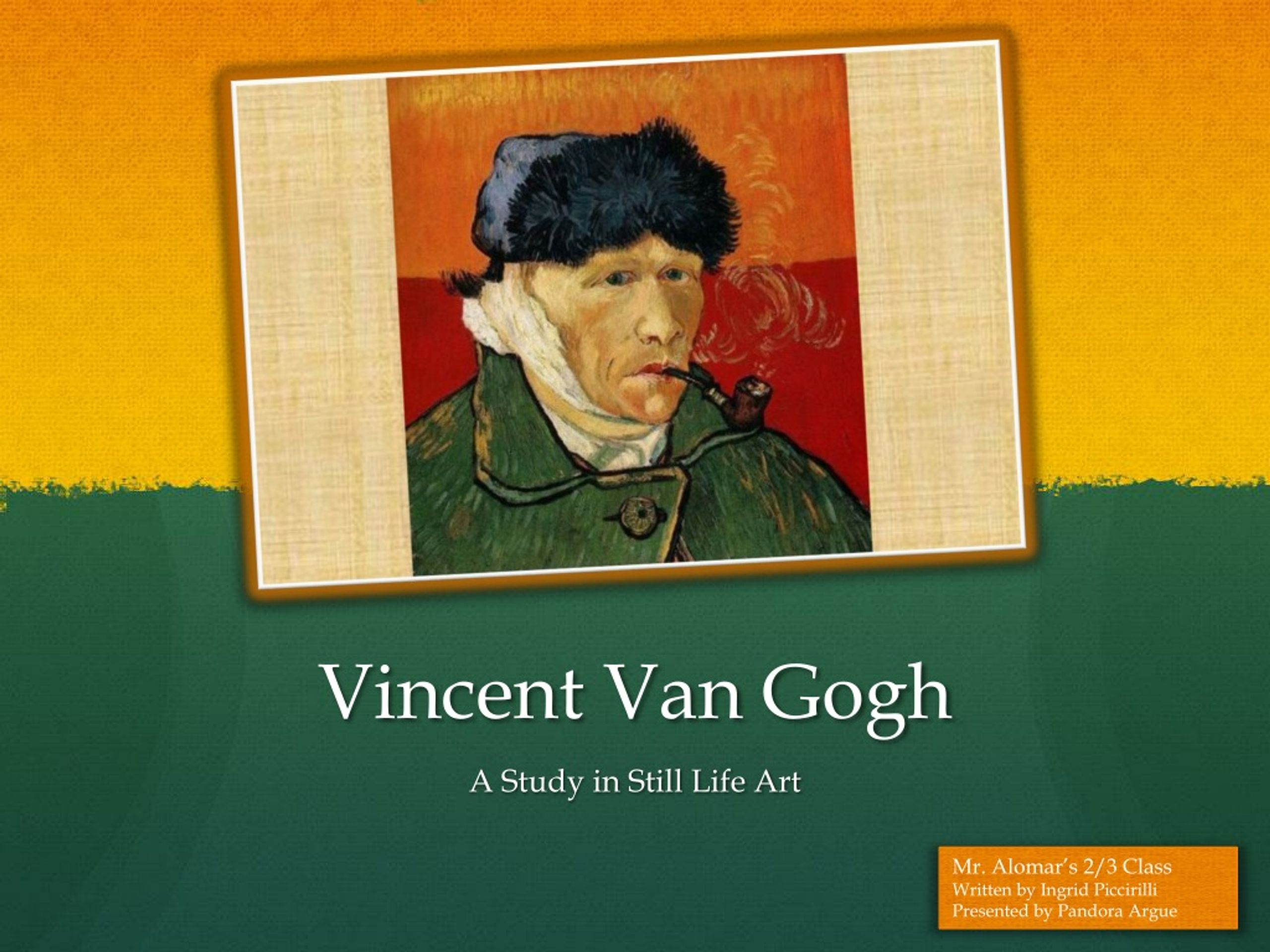 PPT - Vincent Van Gogh PowerPoint Presentation, free download - ID:169513