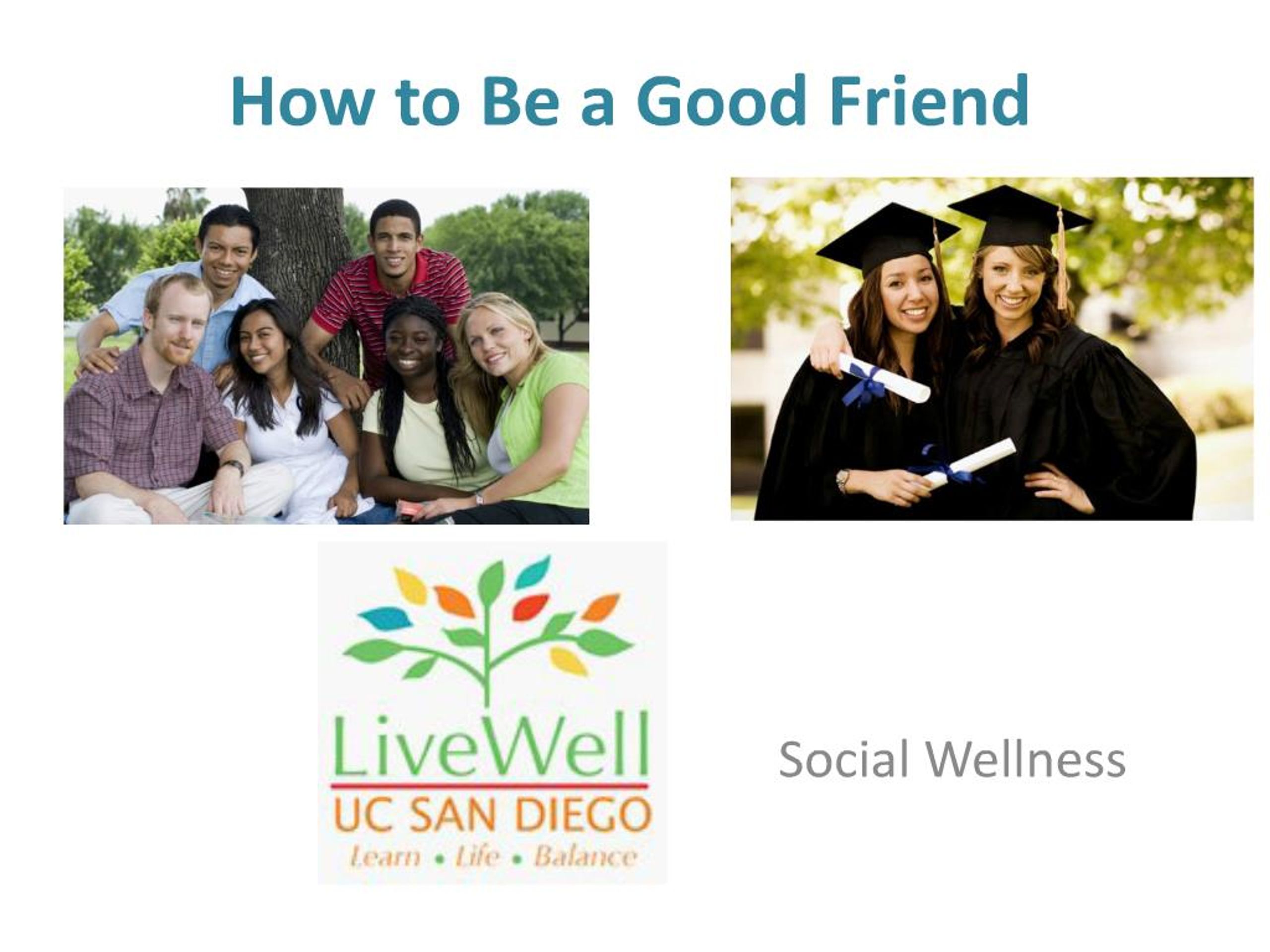 PPT - How to Be a Good Friend PowerPoint Presentation, free download ...