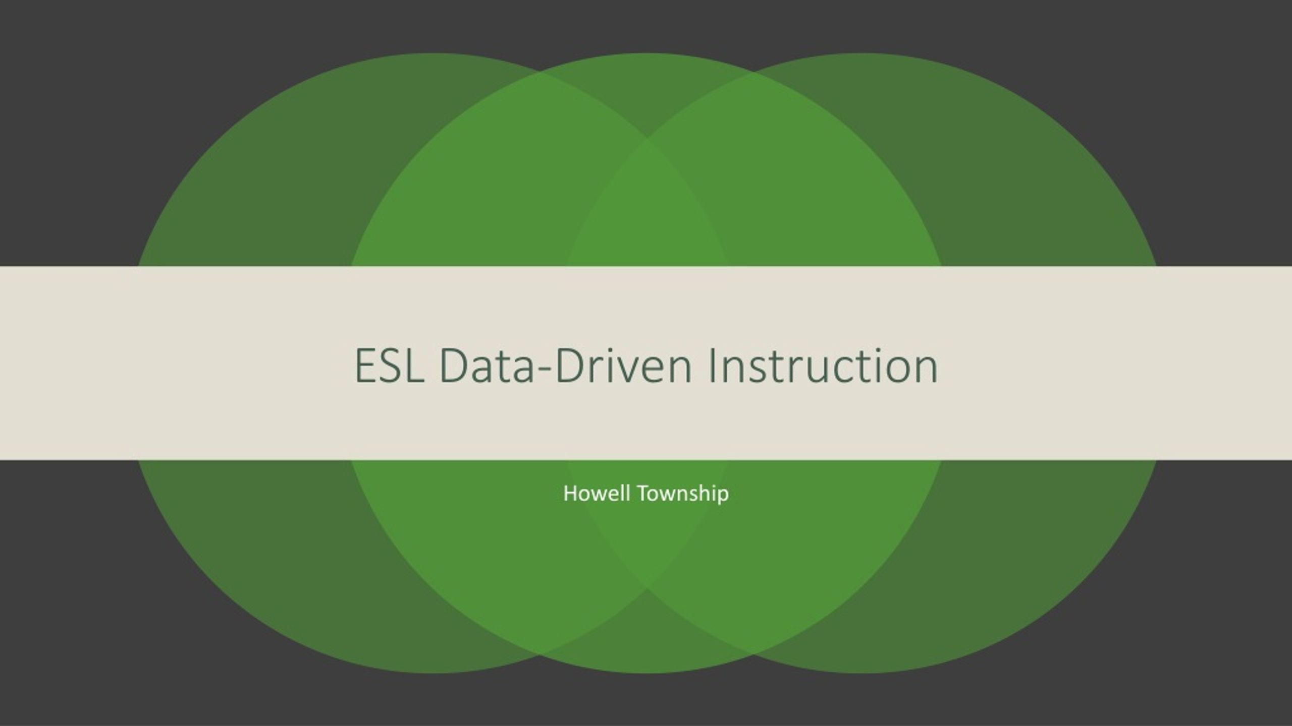 PPT - ESL Data-Driven Instruction PowerPoint Presentation, free ...