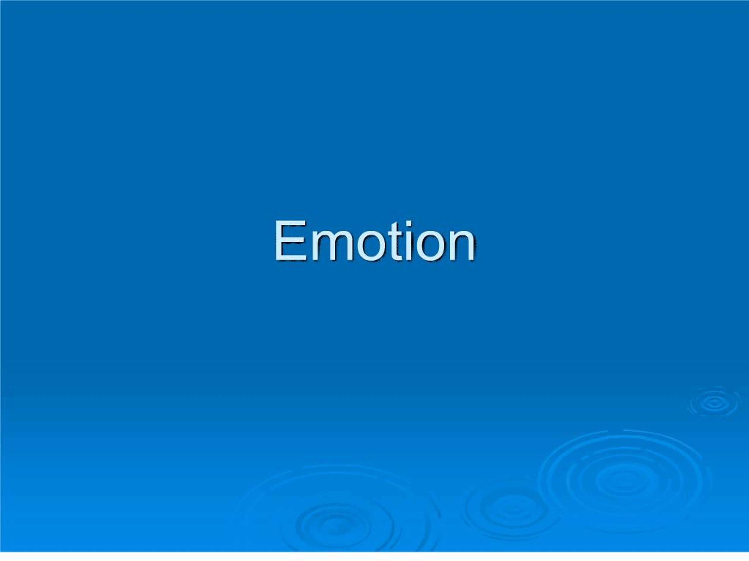 PPT - Emotion PowerPoint Presentation, free download - ID:175301