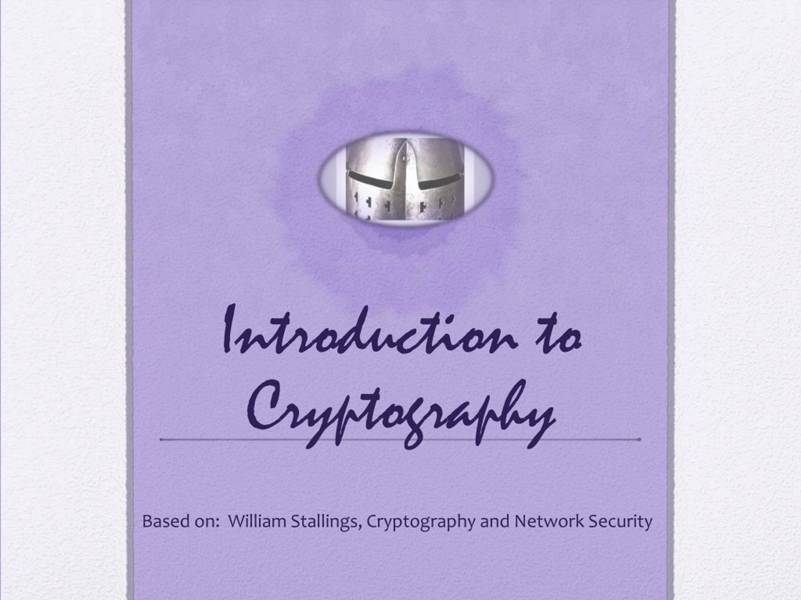 PPT - Introduction to Cryptography PowerPoint Presentation, free ...