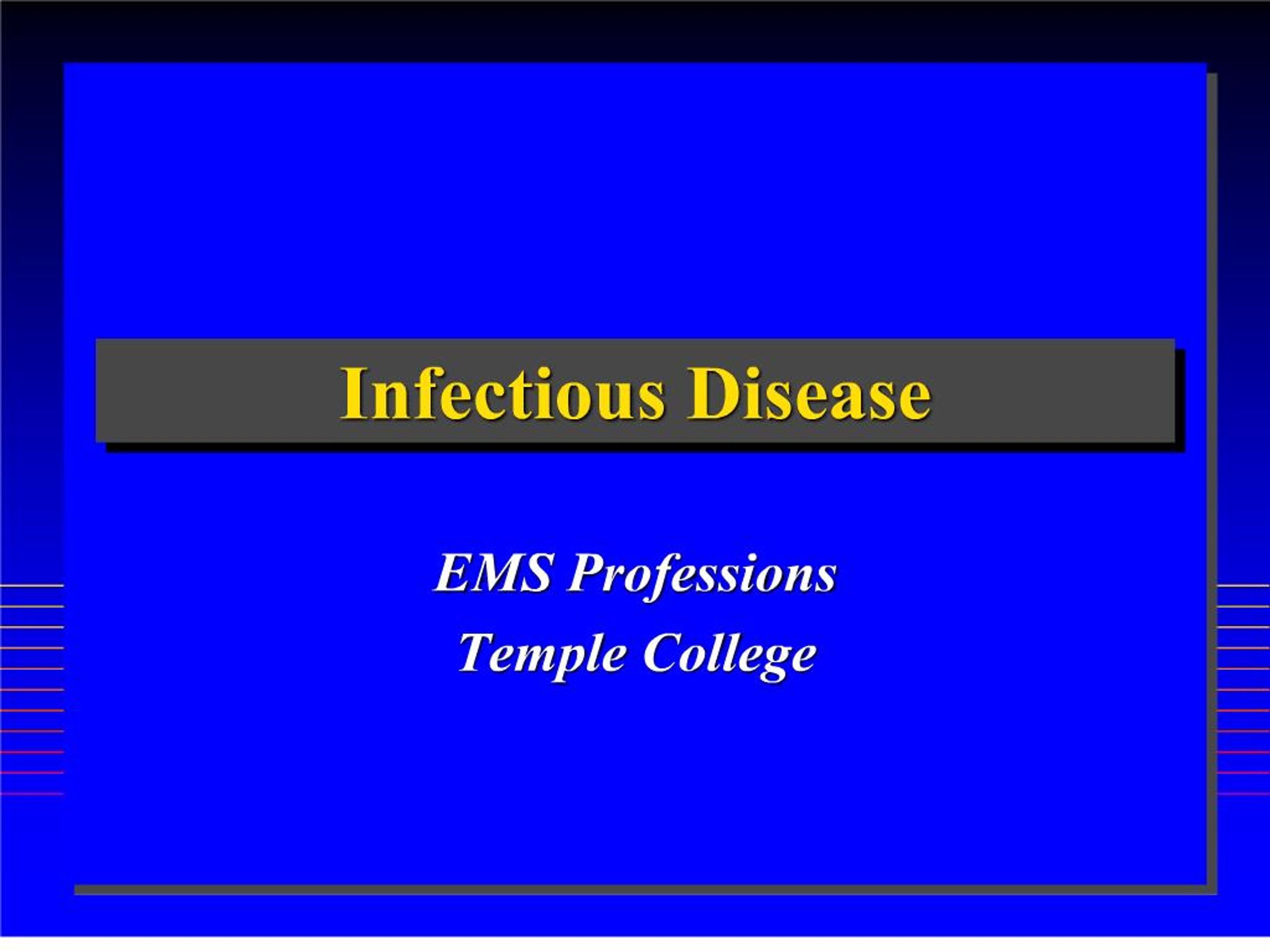 PPT - Infectious Disease PowerPoint Presentation, free download - ID:186224