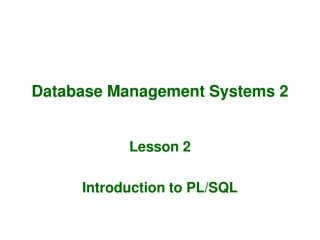 PPT - DATABASE MANAGEMENT SYSTEMS Unit-2 PowerPoint Presentation, free ...
