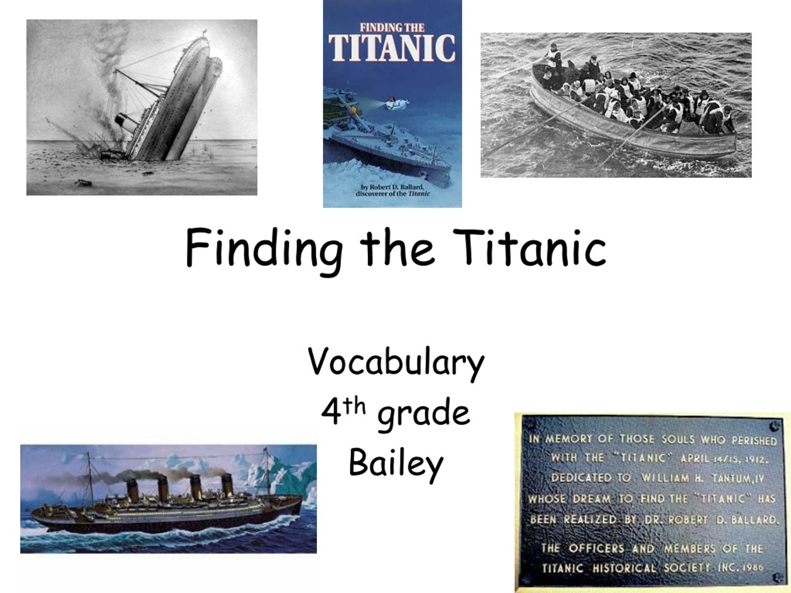 PPT - Finding the Titanic PowerPoint Presentation, free download - ID:18837