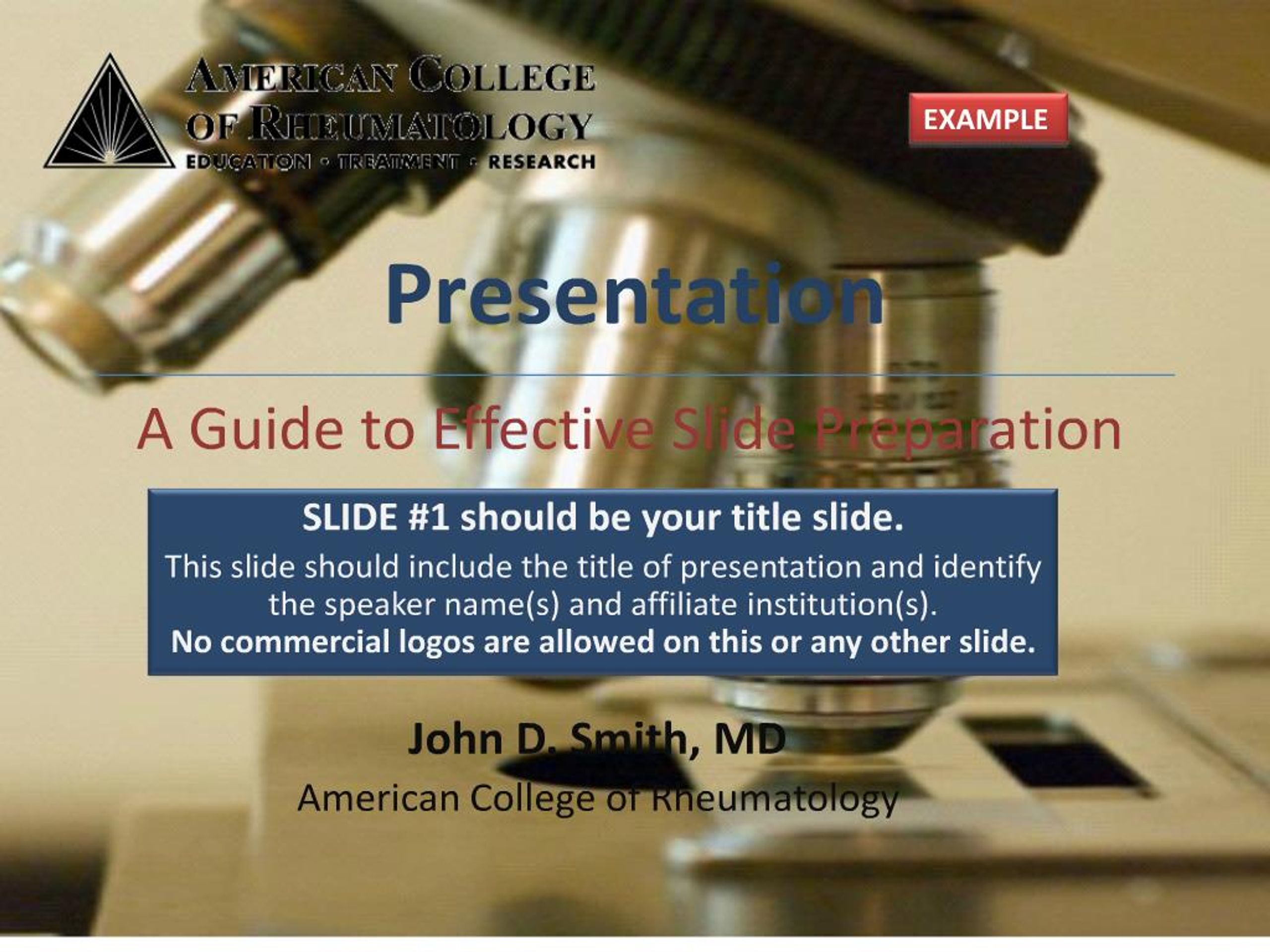 PPT - A Guide to Effective Slide Preparation PowerPoint Presentation ...