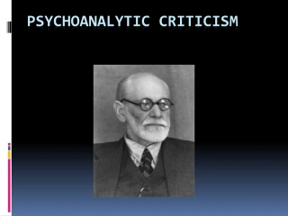 PPT - Psychoanalytic Theory of Criticism PowerPoint Presentation, free ...