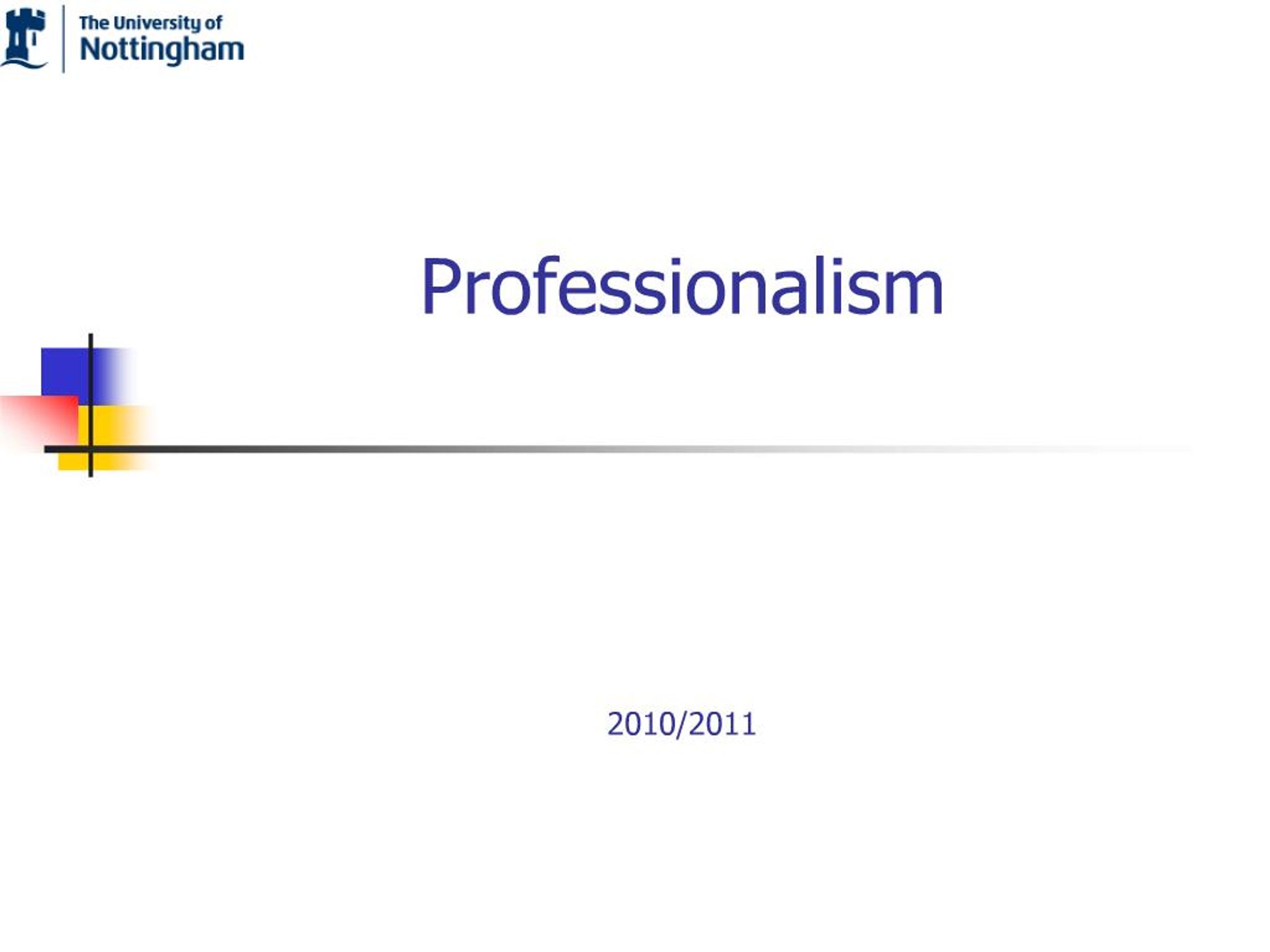 PPT - Professionalism PowerPoint Presentation, free download - ID:199962