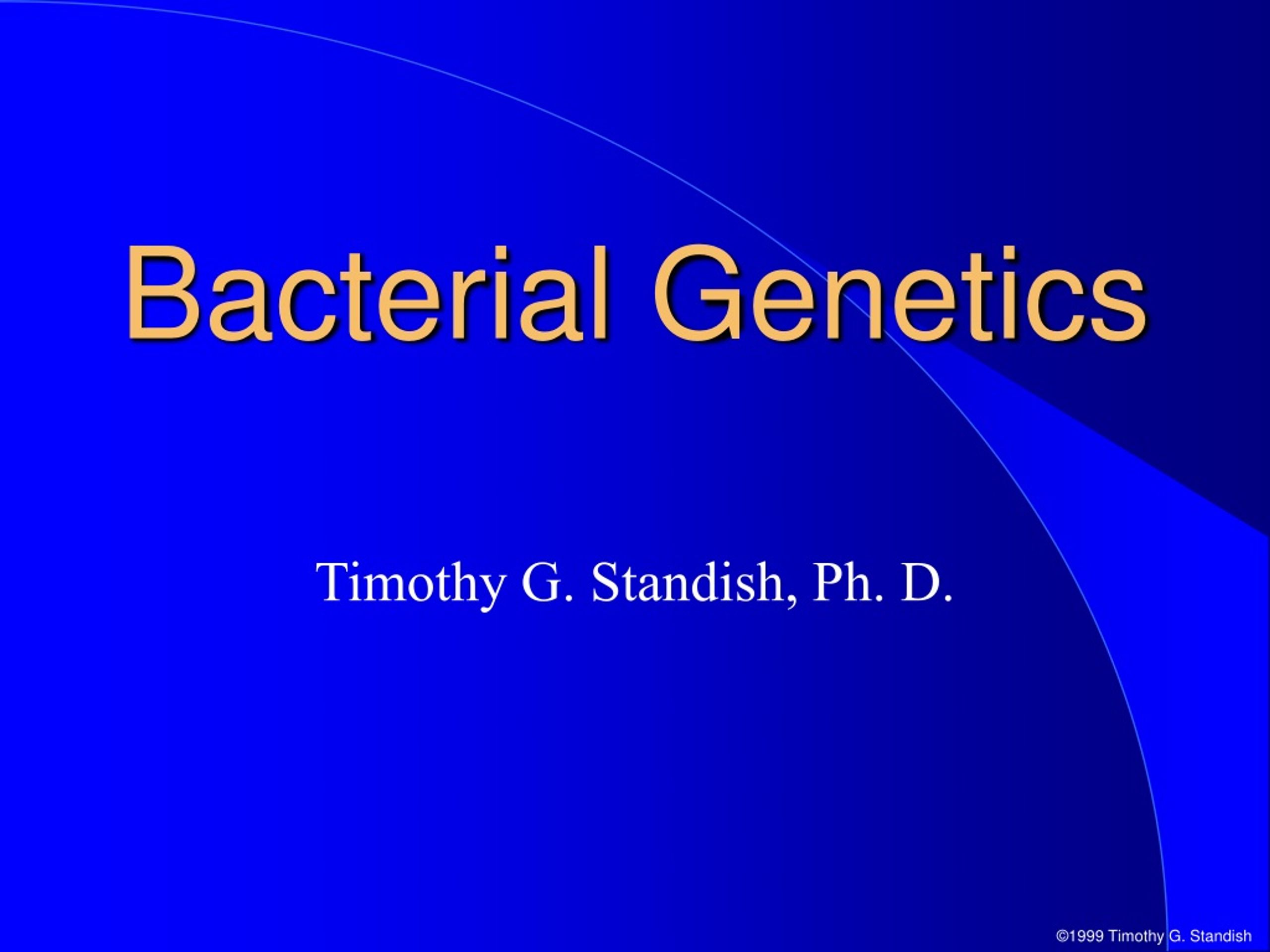 PPT - Bacterial Genetics PowerPoint Presentation, free download - ID:202456