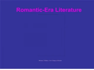 PPT - Romantic English Literature PowerPoint Presentation, free ...