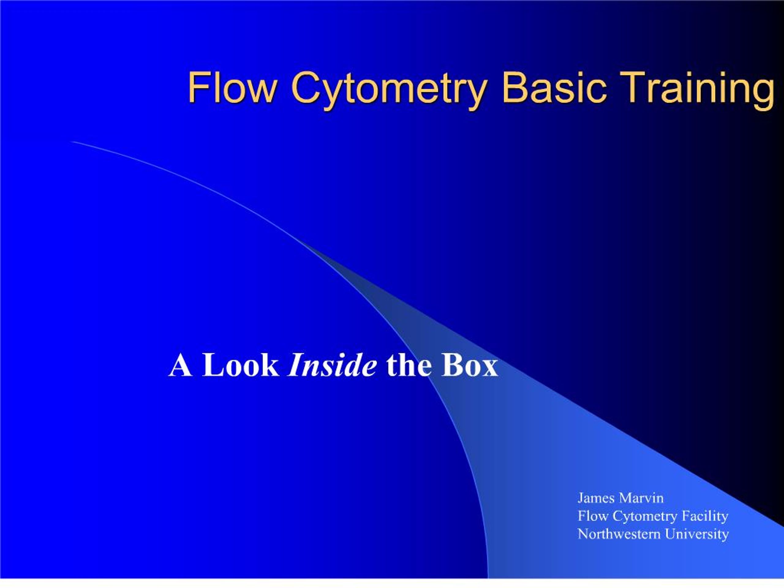 PPT - Flow Cytometry Basic Training PowerPoint Presentation, free ...