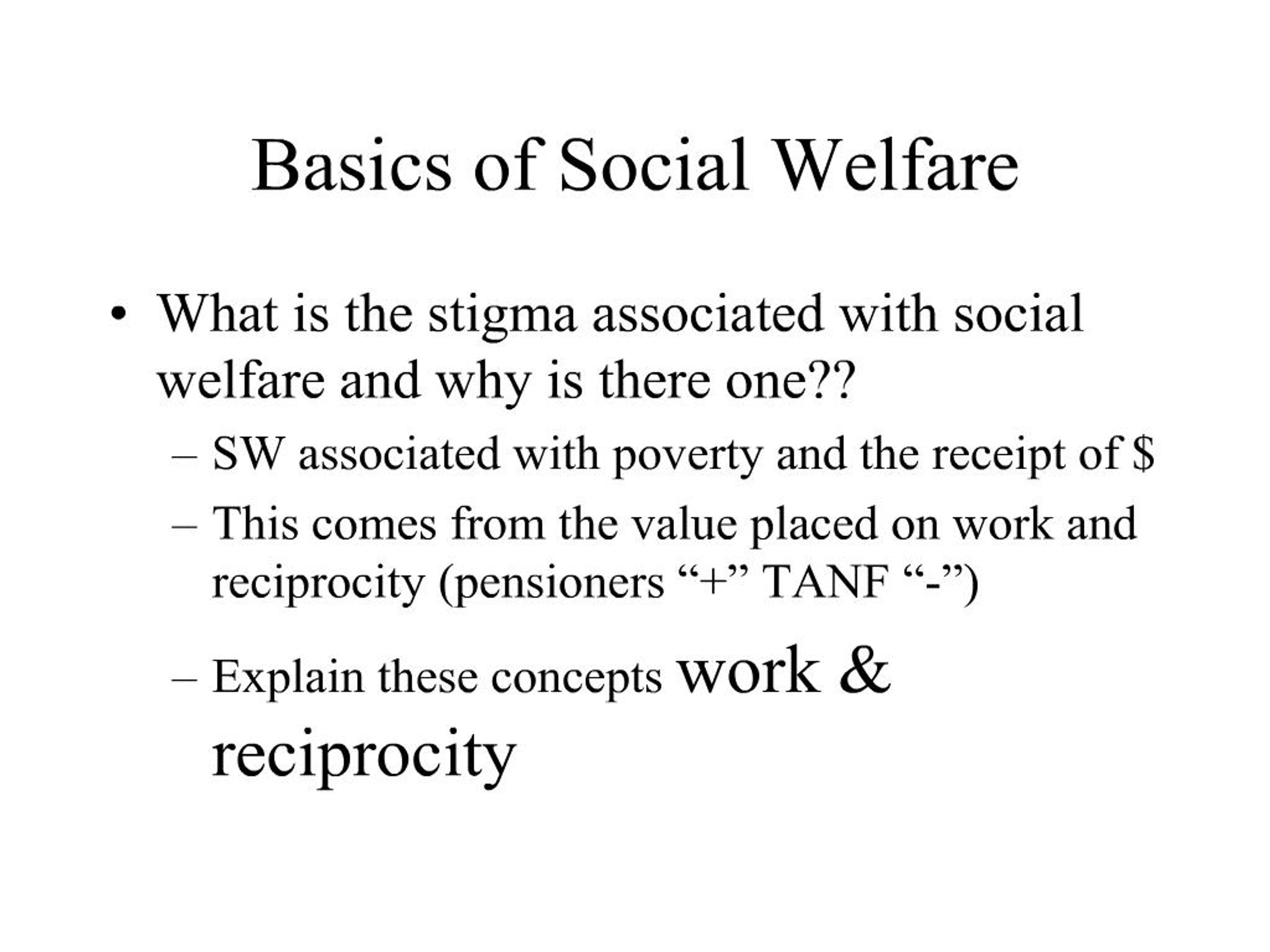 PPT - Basics of Social Welfare PowerPoint Presentation, free download ...