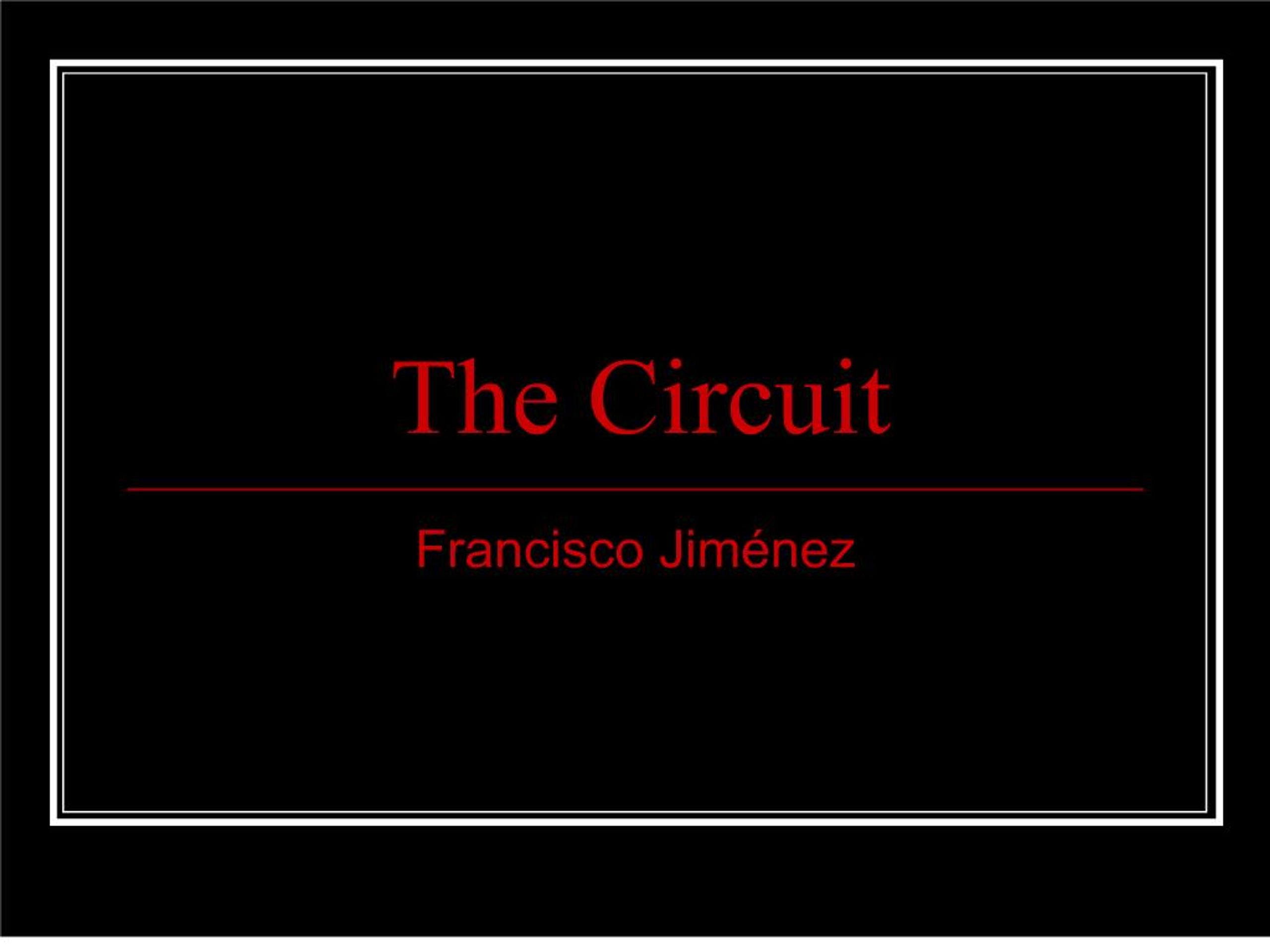 PPT - The Circuit PowerPoint Presentation, free download - ID:207961