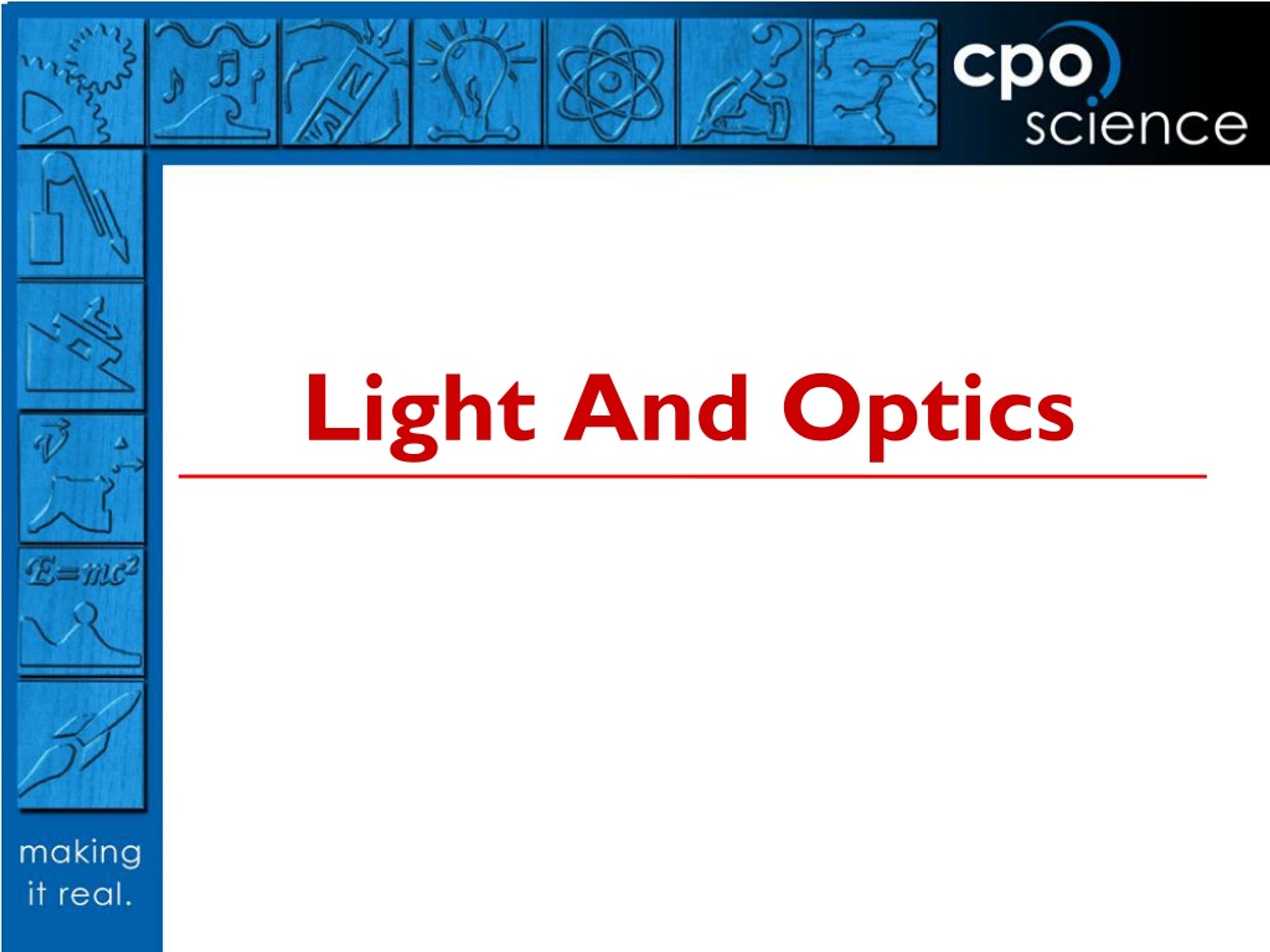 PPT - Light And Optics PowerPoint Presentation, free download - ID:209729